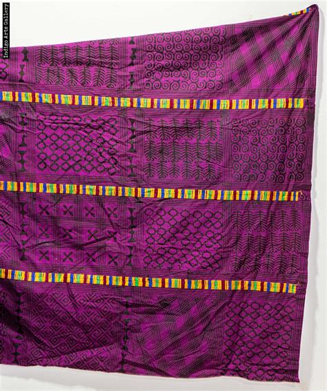 Vintage Adinkra Cloth From Ghana Indigo Arts