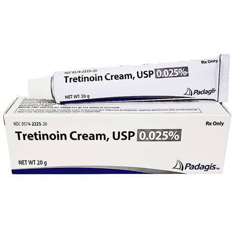 Tretinoin Cream 0025 For Acne Wrinkles Anti Aging More