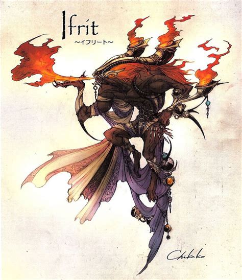 Ifrit Final Fantasy Gallery