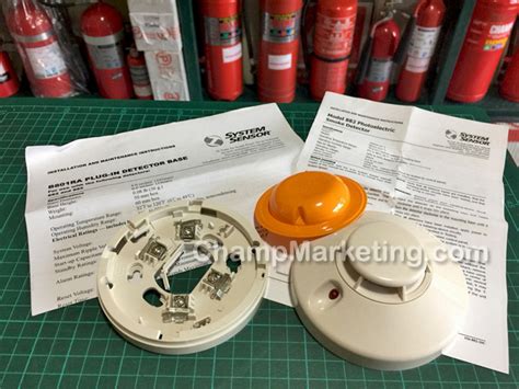 System Sensor 882 Photoelectric Smoke Detector Ul Listed