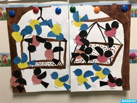 Фотоотчет «Зимующие птички 2 фото Воспитателям детских садов школьным учителям и педагогам