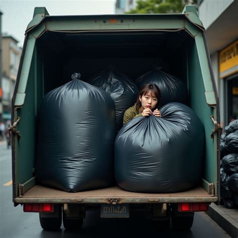 Girl In Garbage Truck 006 By Gtbag On Deviantart