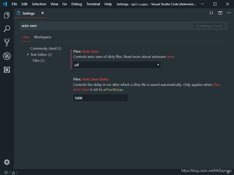 vs code 自动保存 vs2019 自动保存 csdn博客