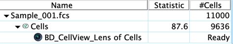 Bd Cellview Lens Flowjo Documentation Flowjo Documentation Documentation For Flowjo