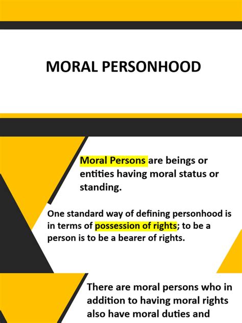 Moral Personhood Pdf Rights Justice