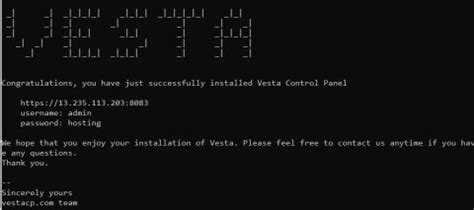 Effortless Vesta CP Installation Guide Streamline Your Server Setup