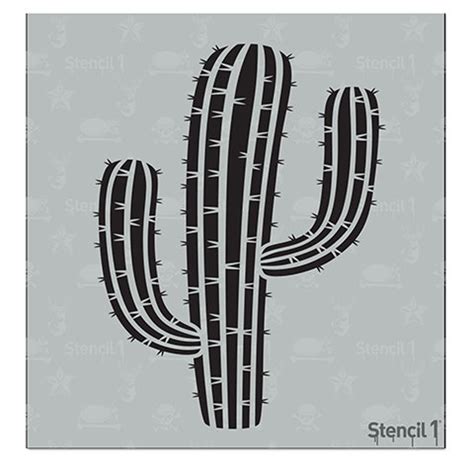 Cactus Stencil Cacti Motif Reusable Craft And Diy Stencils S101305s Small 575x6