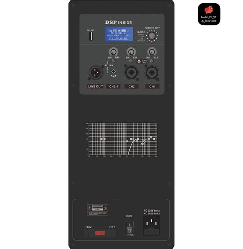 Dsp1801 Full Range Active Speaker Amplifier Ningbo Zhenhai Huage Electronics Co Ltd