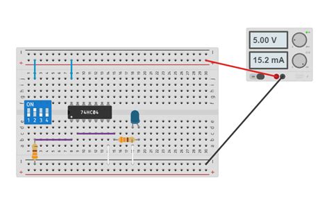 Circuit Design Circuito Not Tinkercad