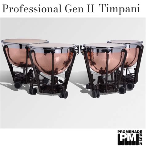 Adams 20 Professional Generation Ii Hammered Copper Timpani