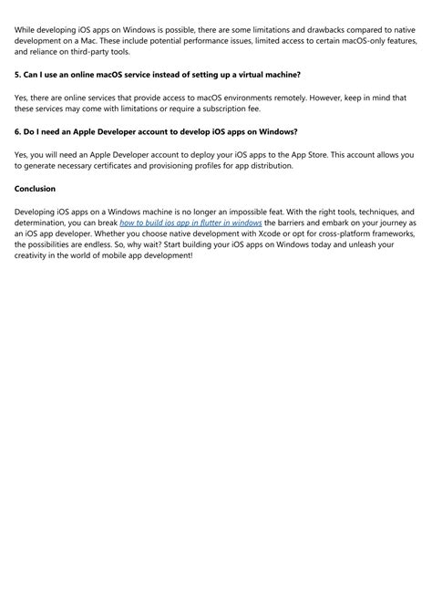 Ppt Breaking Barriers Developing Ios Apps On Your Windows Machine