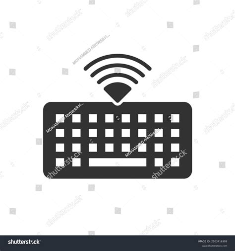 Bluetooth Keyboard Icon Sign Symbol Stock Vector Royalty Free 2503416309 Shutterstock