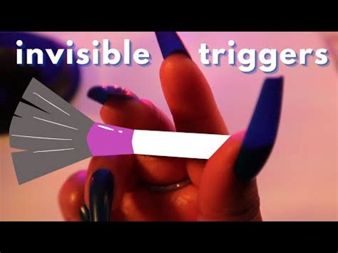 ASMR Invisible Triggers - Crinkles, Scissor Sounds, Tapping, Plucking, Shoe Scratching - Whispering
