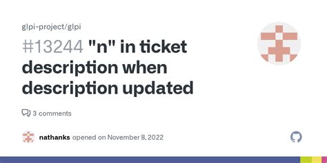 N In Ticket Description When Description Updated · Issue 13244
