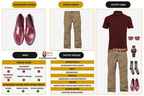 What Color Shoes With Khaki Pants Outfit Ideas