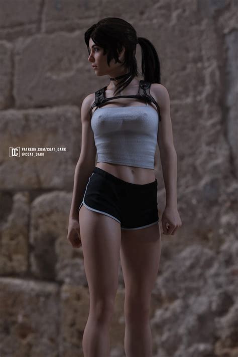 Lara Croft Urban Explorer Coatdark Tomb Raider Rlaracroftnsfw