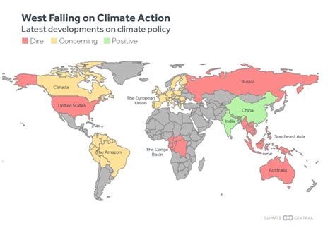 Latest Developments In Climate Policy Maps On The Web