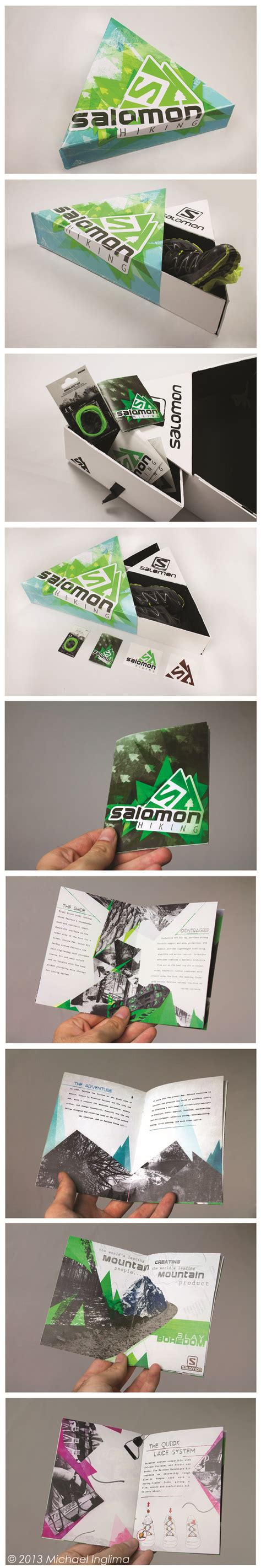 Salomon Shoe Box And Re Branding Concept Design © 2013 Michael Inglima