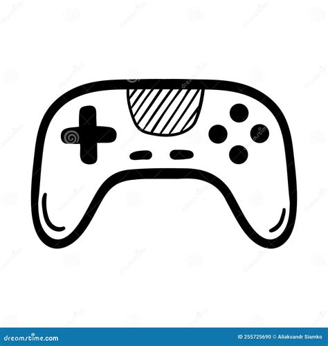 Video Game Controller Or Gamepad Icon Vector Illustration Stock Vector Illustration Of Gaming
