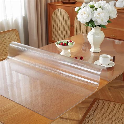 Clear Plastic Table Covers With Hearts Clear Elasticized Tablecover
