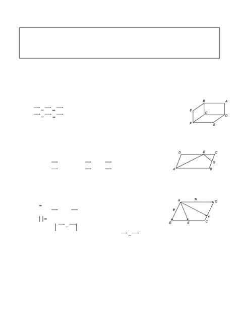 Chapter 18 Introduction To Vectors Q Pdf Linear Algebra Analytic