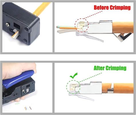 Vcelink Rj45 Crimp Tool All In One Ethernet Pass