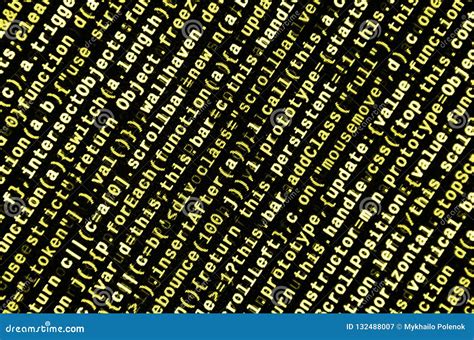 Computer Program Preview Programming Code Typing Stock Illustration Illustration Of Data