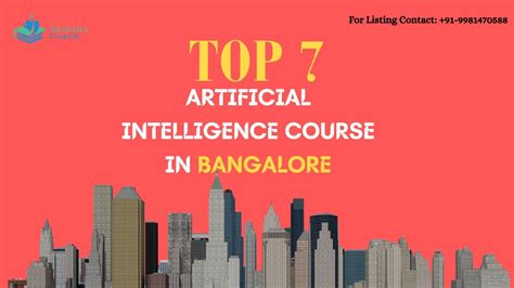 Top 10 Artificial Intelligence Courses In Bangalore