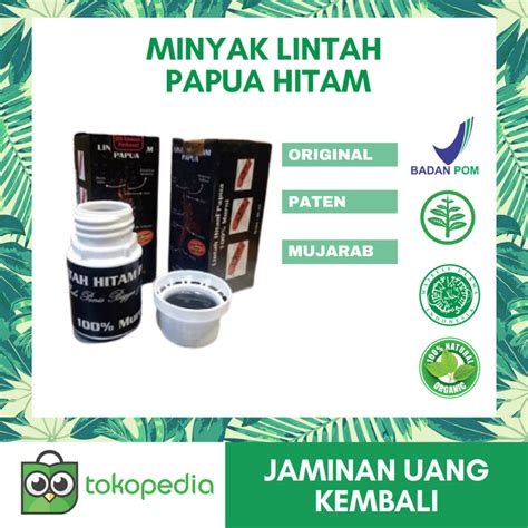 Jual Minyak-Lintah- Papua = Minyak Lintah Hitam Papua Original - Jakarta Timur - PRIMAHERBAL ...