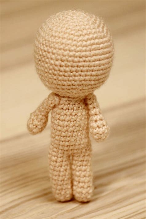How To Crochet The Easiest Small And Cute Doll Base Free Little