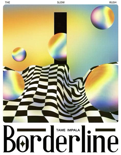 Tame Impala Poster Graphic Design Borderline Tame Impala Poster Room