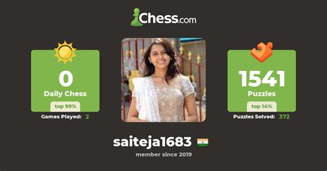 Sai Teja Saiteja1683 Chess Profile