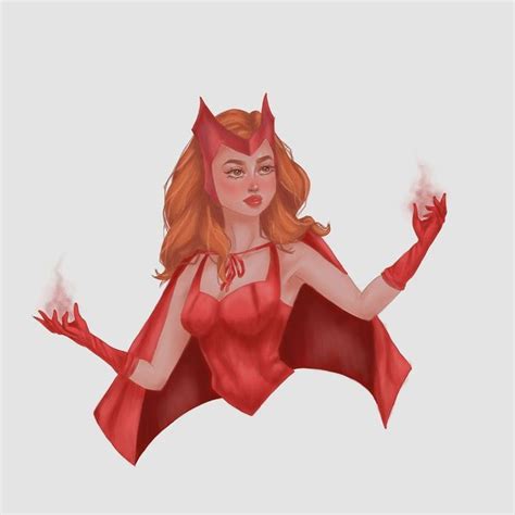 Wanda Fan Art Marvel Universe