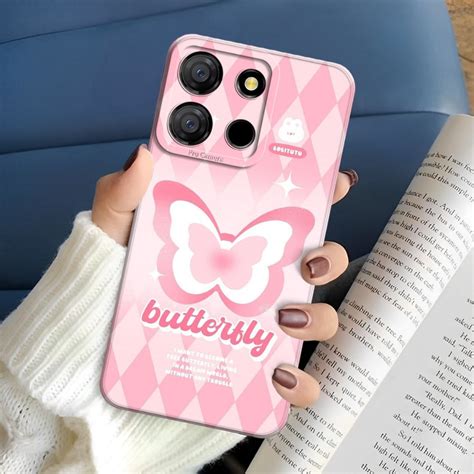 Case Hp Itel Vision A A S Procamera Other Types Via Chat Softcase Fashion Cute Motif King