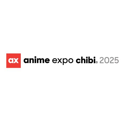 2025 Anime Expo Chibi Logo External Use Year Horizontal Copy Anime Expo
