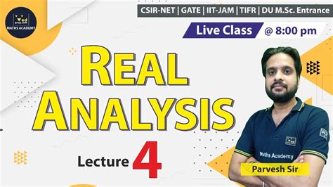 Real Analysis For GATE CSIR NET IIT JAM L YouTube