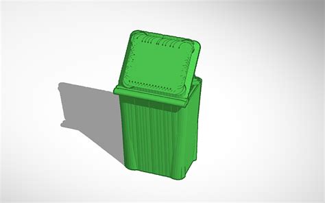 3d Design Kotak Sampah Ayangg Tinkercad