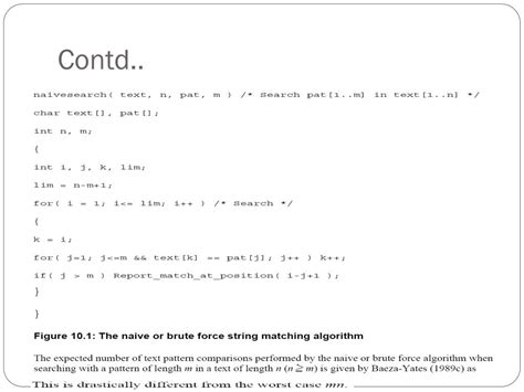 ppt string searching algorithms powerpoint presentation free