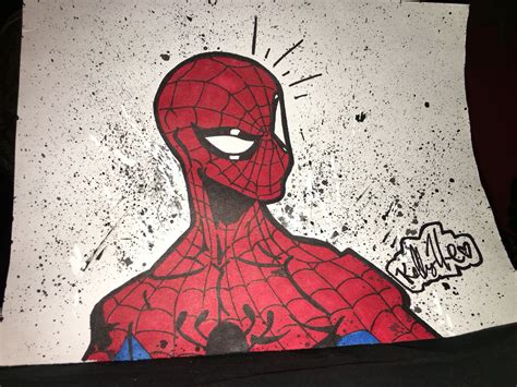 Spider Man ️🕷🖊 Mynewestdrawing Graffiti Dibujos Bocetos Increíbles