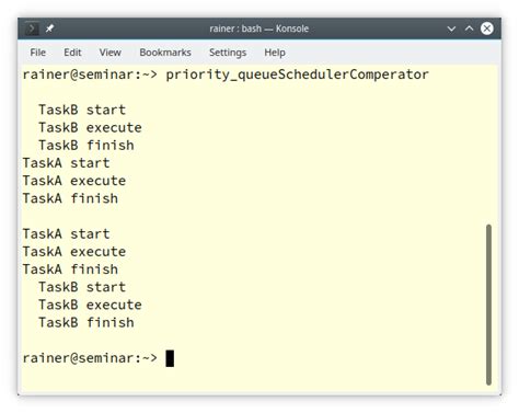 programmiersprache c ein anspruchsvoller prioritäts scheduler für