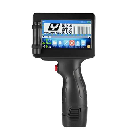 Yaomatec 127mm Hot Selling Portable Handheld Inkjet Printer Date Inkjet Printer Thermal