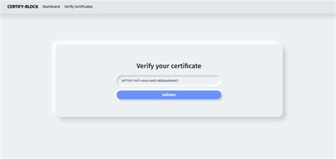 GitHub CanaryGrapher Certify Chain Blockchain Based Certificate Authenticator