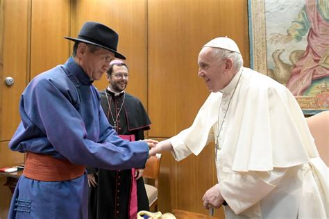 Ватикан ньюс Ромын пап лам Франциск Монголын ерөнхийлөгч асан Н