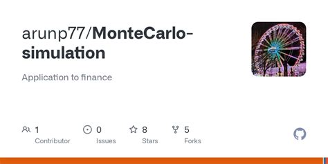 Github Arunp77 Montecarlo Simulation Application To Finance