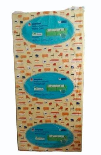 Thickness 4 Inches Sleepwell Single Bed Pu Foam Sleeping Mattress At