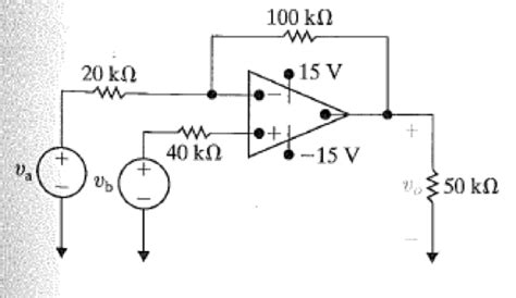 solved the ideal opamp is given in the circuit calculate v0