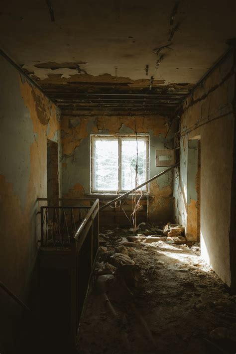 흰 벽에 갈색 나무 사다리 사진 Unsplash의 무료 지에치모로비체 이미지