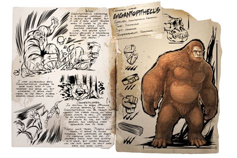 Gigantopithecus Official Ark Survival Evolved Wiki Gigantopithecus Official Ark Survival Evolved Wiki