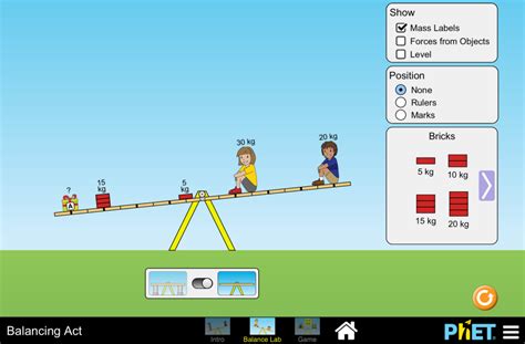 Ley De Equilibrio Equilibrio Razonamiento Proporcional Torque Simulaciones Interactivas