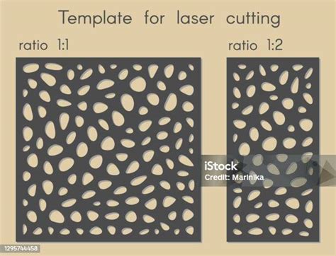 레이저 절단을위한 템플릿 나무 금속의 패널스텐실 기하학적 패턴 패턴에 대한 스톡 벡터 아트 및 기타 이미지 패턴 레이저